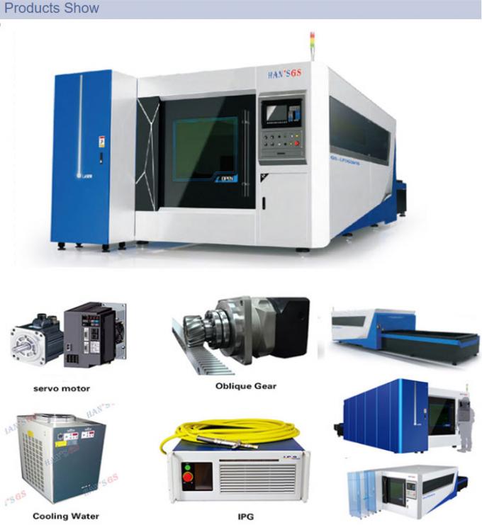 2kw Laser Hans Laser GS Famous Metal Sheet Fiber Laser Cutting Machine