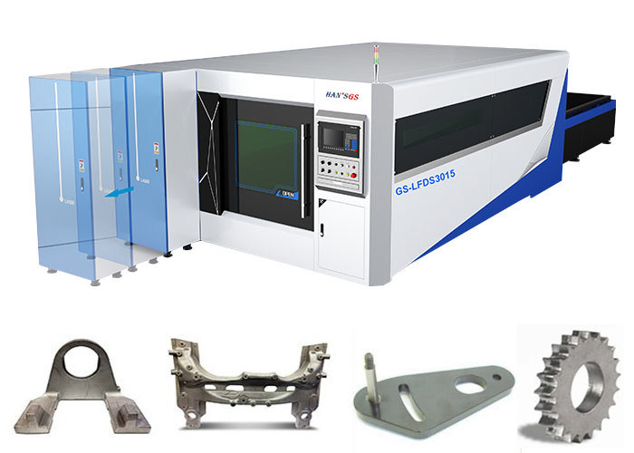 Beckhoff CNC Control Fiber Laser Cutting Machine Large Working Area